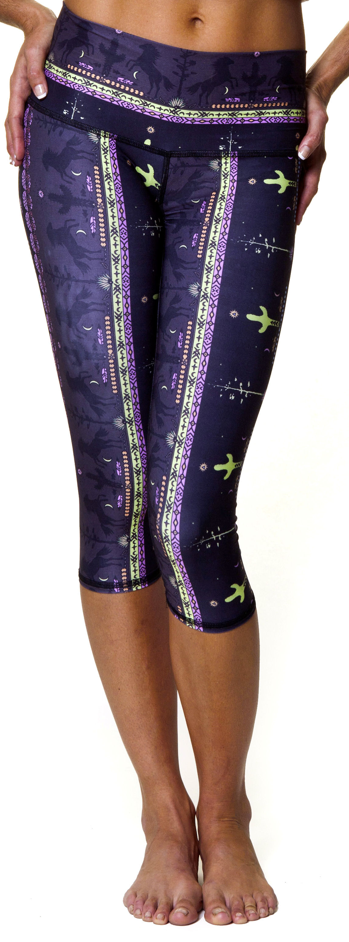 Teeki Activewear ~ Wild & Free Capris